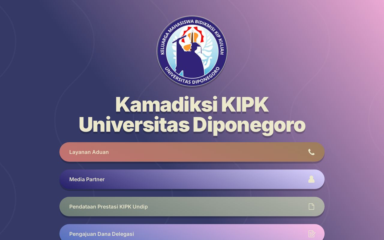 Kamadiksi KIPK UNDIP